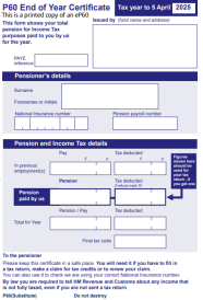2024 2025 P60 Design PAYadvice UK 2024 2025 P60 Design PAYadvice UK