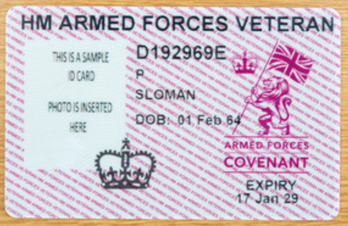 HM Armed Forces Veteran Card launches in the New Year – PAYadvice.UK